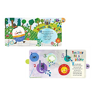 C.R. Gibson My First Mother Goose Nursey Rhyme Book for Children, 10 x 8.7 x 0.5 inches, 1 piece