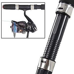 Berkley 8’ Big Game Spinning Rod, Two Piece Surf Rod, 12-30lb Line Rating, Medium Heavy Rod Power, Moderate Fast Action, 1-4 oz. Lure Rating