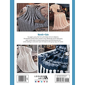 Big Book of Quick Knit Afghans-24 Quick & Easy Solid-Color Wraps