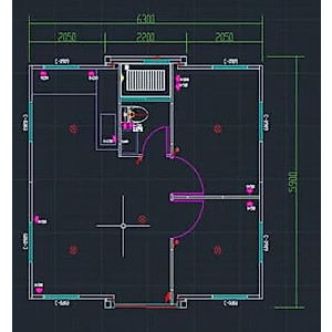 Prefab Expandable Portable House, 19x20 ft, Tiny House with 2 Bedroom Fully equiped Bathroom and Kitchen