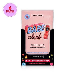 MANE CLUB Babe Alert Deep Conditioner, cruelty free, vegan, no sulfates or parabens — Pack of 6