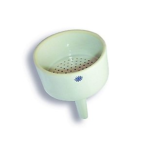 United Scientific™ JBF1150 Buchner Funnel, Porcelain, Capacity 1150mL, Compatible with 15cm Filter Paper, 1 Each