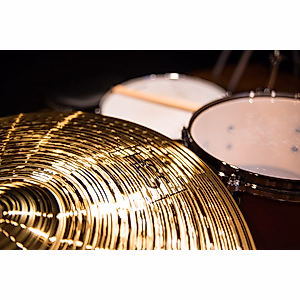 Meinl 20" Ride Cymbal - HCS Traditional Finish Brass for Drum Set, Made in Germany, 2-YEAR WARRANTY (HCS20R)