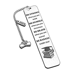 Graduation Gifts 2023 Graduate Bookmark Stocking Stuffers for Men Women Inspirational Gifts for Teens Boys Girls Senior 2023 Gifts for Best Friends Son Daughter Grad Present for Him Her Family Member