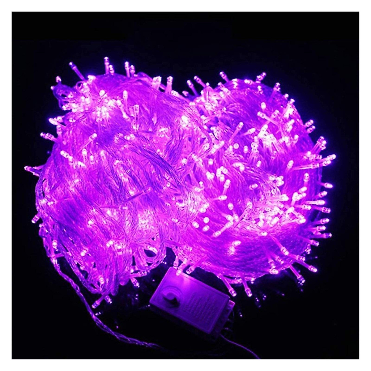 ZBM--ZBM Solar LED Fairy String Lights Outdoor, (100 LED~500 LED 8 Modes) 12m Copper Wire Solar Garden Lights Waterproof For Halloween Christmas Tree Garden Home Wedding Party Rope Lights luces de had