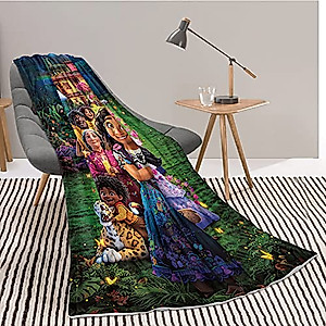 Abyx Fleece Blanket Throw Cute Lightweight Super Soft Cozy Sofa Bed Blankets Microfiber Throws for All Seasons 50''x40'', IERSFV58-{id}