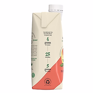 Saint James Iced Tea | Passion Fruit & Peach Organic Green Tea | Organic, Non-GMO Green Tea, 12 Pack (16.9oz each)