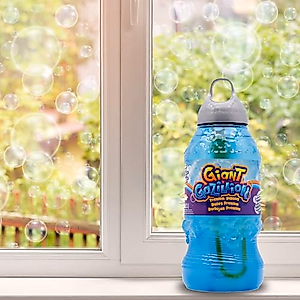 Gazillion 2 Liter Giant Bubble Solution - Create Bigger, Non-Toxic, Eco-Friendly Bubbles with The Special Wand - Ages 3+