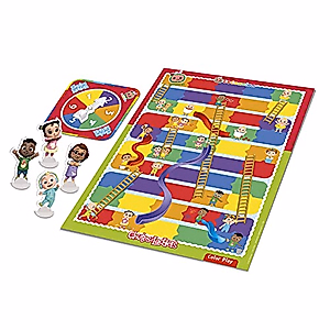 Hasbro Gaming Chutes and Ladders: CoComelon Edition Board Game for Kids | 2-4 Players | Preschool Back to School Gifts | Ages 3+ (Amazon Exclusive)