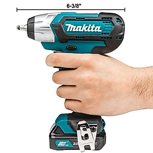 Makita WT04R1 12V max CXT® Lithium-Ion Cordless 1/4" Impact Wrench Kit (2.0Ah)