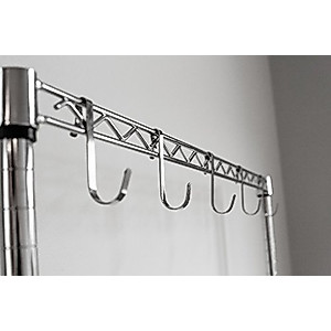 Omega Chrome Large Snap-On Hook