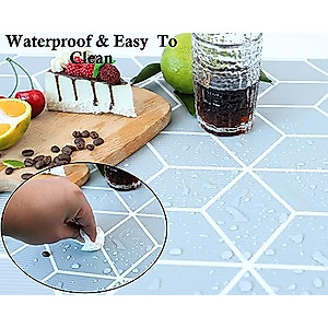 Shelf Liners for Kitchen Cabinets 15 Inch Wide X 20 Ft Non Adhesive Cabinet Drawer Liner Non Slip Waterproof Strong Grip Closet Pantry Shelf Liner Cupboard Fridge Mat for Bathroom Drawer