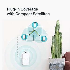 TP-Link Deco Mesh WiFi System(Deco M3) –Up to 4,500 sq.ft Whole Home Coverage, Replaces WiFi Router/Extender, Plug-in Design, Works with Alexa, 3-Pack