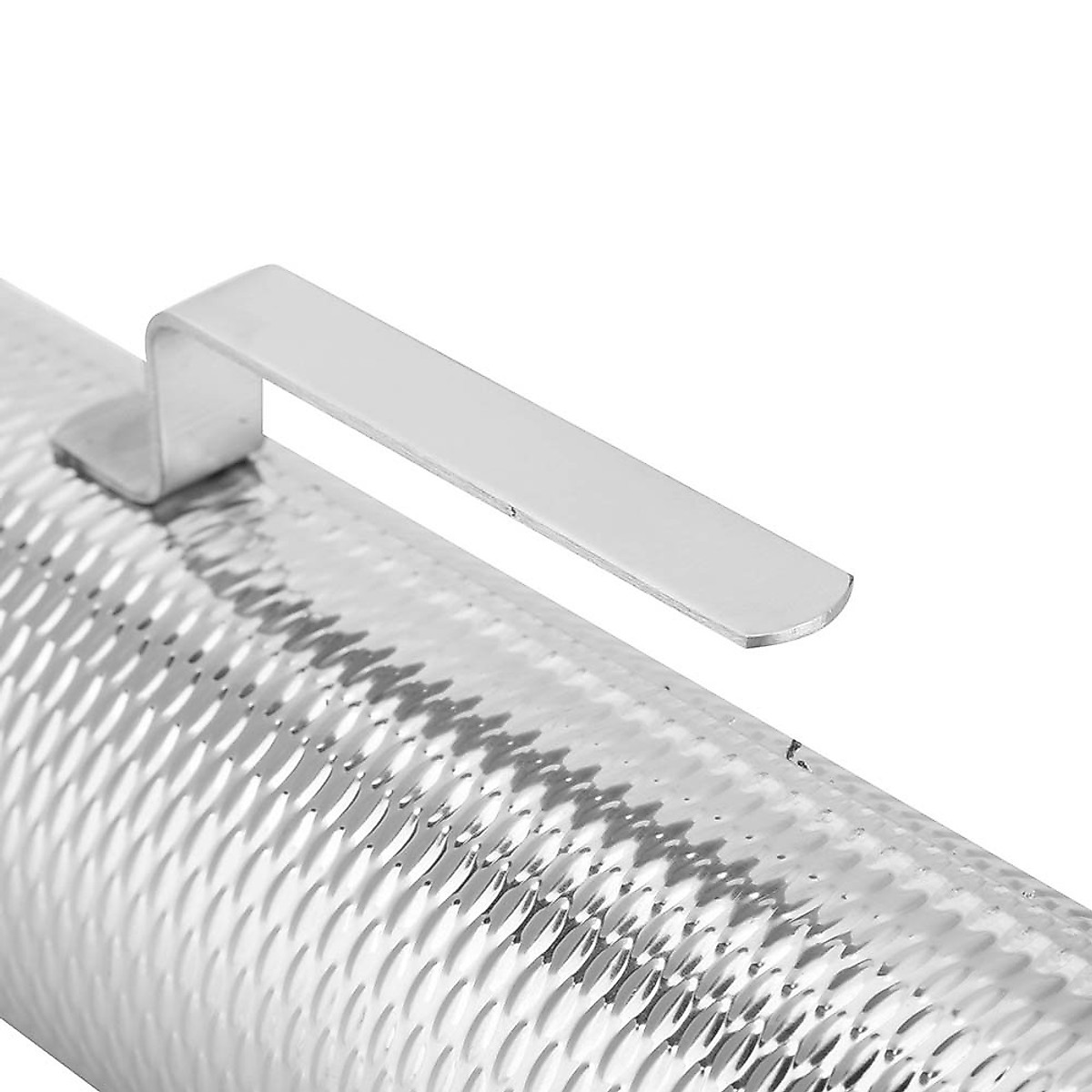 Fafeims Guiro Guiro Instrument Guiro Holder Percussion Instruments Guiro Durable Stainless Steel Metal Guiro Musical Percussion Instrument with Scraper