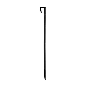 EasyFlex 10 in. Landscape Anchoring Stake Pack - 10 Ct., Black
