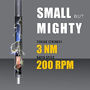 COMOWARE Mini Electric Screwdriver-50 in 1 Precision Small Electric Screwdriver Set for PC Building with LED Light & 48 bits, Magnetizer, Magnetic Mat, Handy Repair Tool for Phone Watch Camera