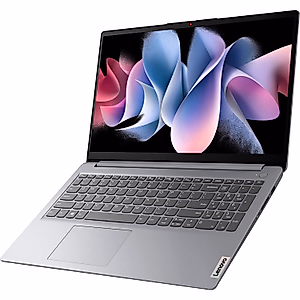 Lenovo 15.6" Laptop with Intel i5-1235U, IdeaPad 1i, 15.6" FHD Anti-Glare Display, 12th Gen Intel Core i5-1235U 10-core Processor, Intel Iris Xe Graphics, Windows 11 Home(16GB RAM | 1TB SSD)
