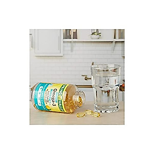 Spring Valley Omega-3 from Fish Oil 2000 mg, Maximum Care, 120 Count + STS Fridge Magnet.