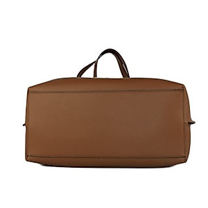 Michael Kors Emilia Large Triple Compartment Shoulder Bag Leather Tote Luggage