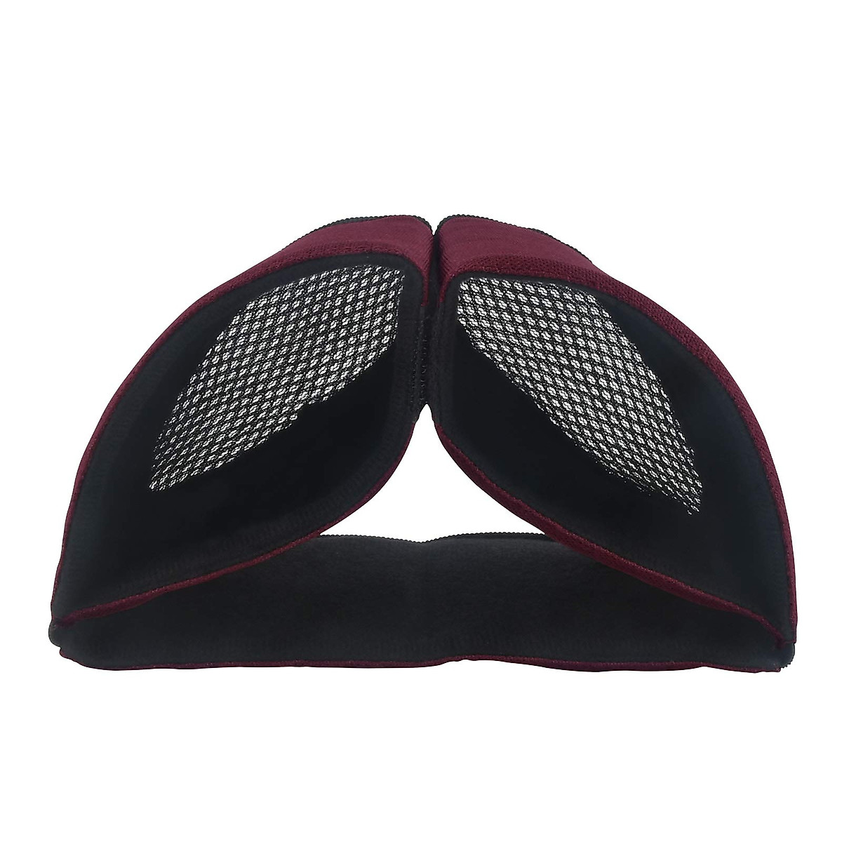 riemot Luggage Travel Cup Holder Free Hand Drink Carrier - Hold Two Coffee Mugs - Fits Roll on Suitcase Handles - Gifts for Flight Attendants Travelers Accessories Red