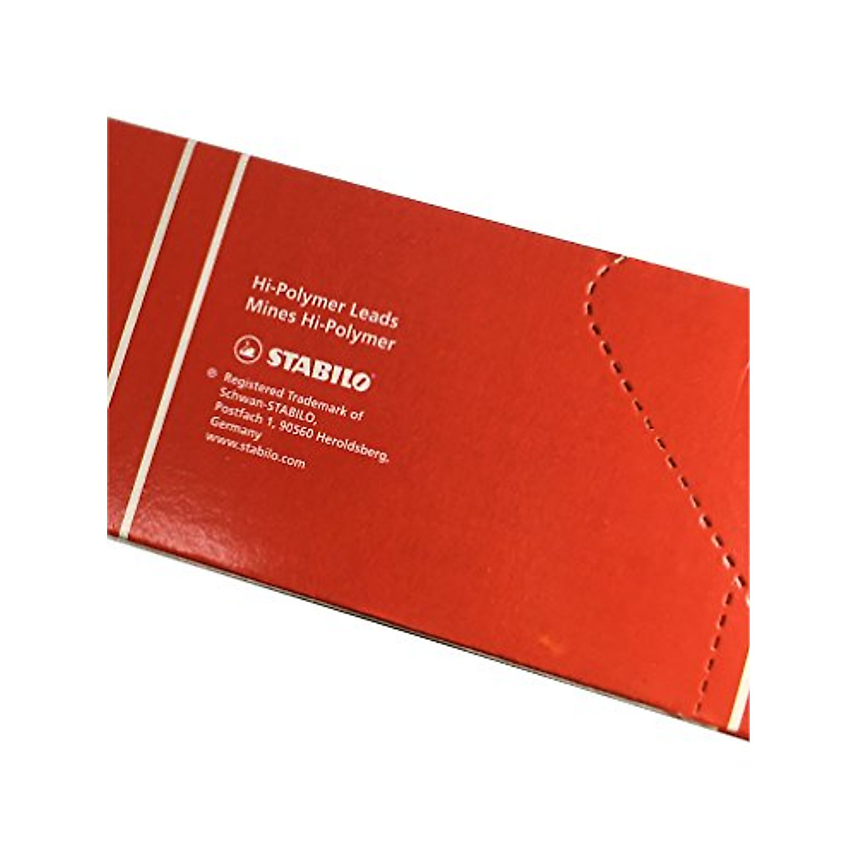 Stabilo Extra Long 0.5mm 2B Long Hi-Polymer Leads Fine Mechanical Pencil Lead Refills (8 Tubes, 24 Leads Per Tube - Total 192 Leads)