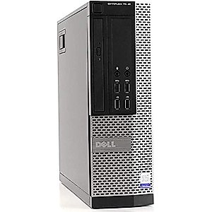 Dell Optiplex 7020 Desktop Computer, Intel Quad-Core i5-4570-3.2GHz, 16 GB RAM, 2TB +256GB SSD HDD, DVD, USB 3.0, WiFi, HDMI, Windows 10 Pro (Renewed)