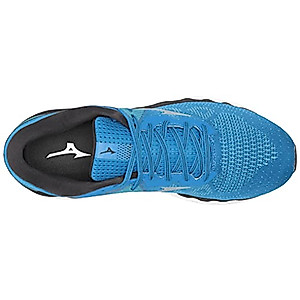 Mizuno Men's Wave Horizon 5 Running Shoe, Imperial Blue/Black, 11.5