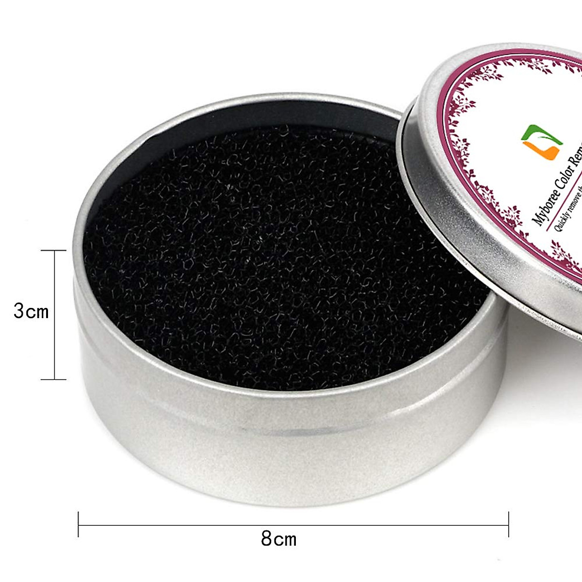 Myboree Makeup Brushes Cleaner Eye Shadow or Blush Color Removal Sponge Kit