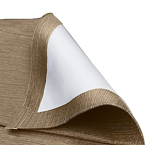 RecPro RV Awning Fabric Replacement | Width Options from 8 to 22 Feet | Variety of Color Options | 8' (96") Length RV Awning Replacement | Premium Vinyl (18' - Actual Width 17' 1", Tan/Camel Fade)