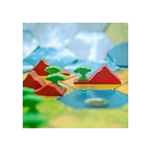 Ecos: The First Continent Board Game, Build Nature and Animals, Unique Mechanics, Challenging Strategy, Ages 14+, 2-6 Players, 45-75 Min, Alderac Entertainment Group (AEG)