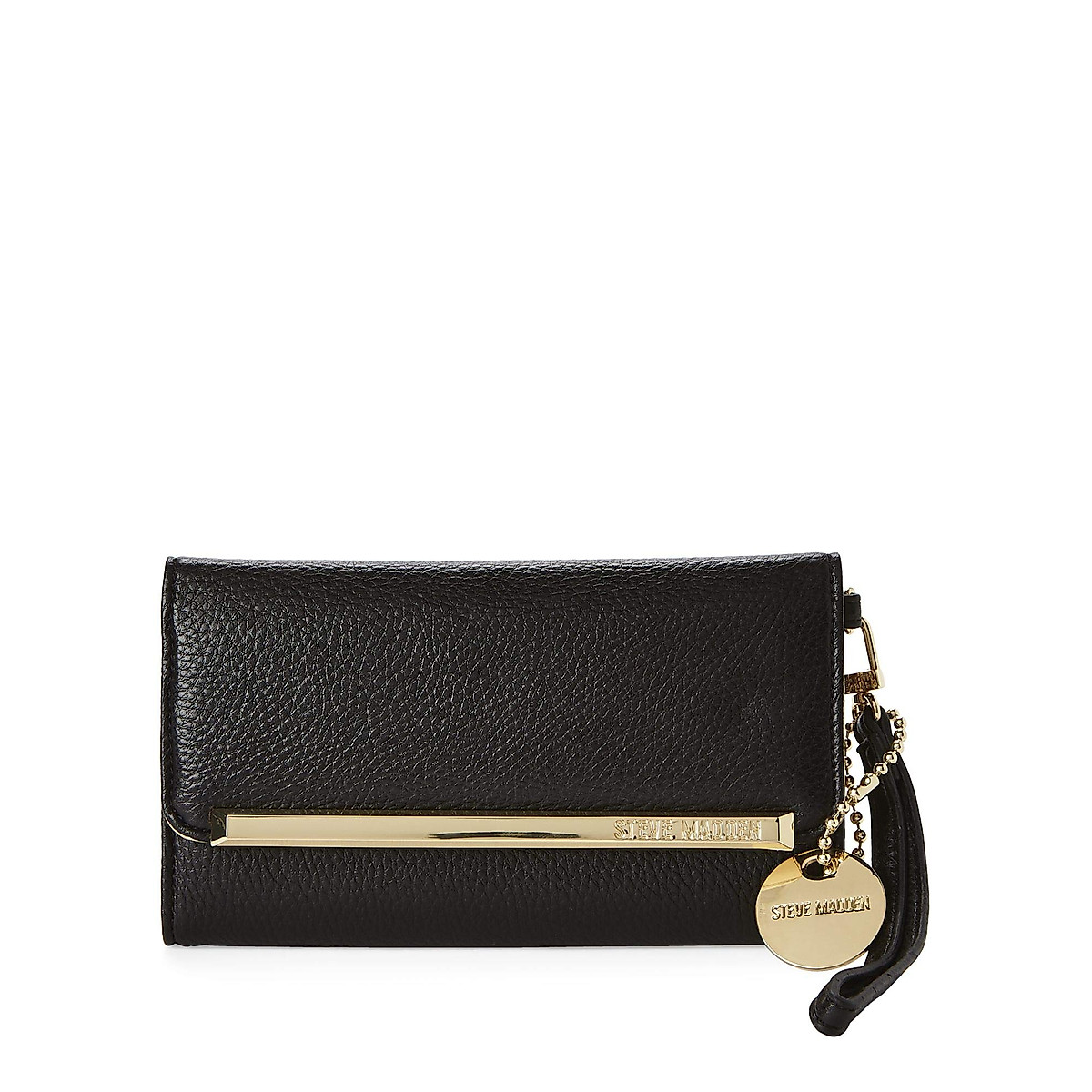 Steve Madden Trifold Wallet Black One Size