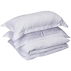 CELINE LINEN Best, Softest, Coziest Duvet Cover Ever! 1500 Premier Hotel Quality Luxury Super Soft Wrinkle Free 3-Piece Duvet Cover Set, King/Cali King, White