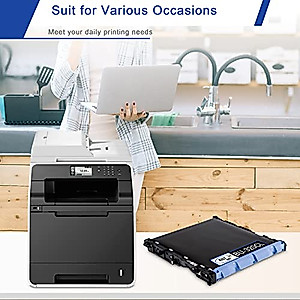 Compatible BU 320CL High Yield Belt Unit WER Replacement for Brother BU-320CL MFC-L8610CDW MFC-L8690CDW MFC-L8900CDW MFC-L9570CDWT MFC-L9570CDW Printer BU320CL Black Belt Unit 1-Pack
