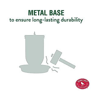 Perky-Pet 1 Mason Jar Wild Bird Waterer 783, Blue