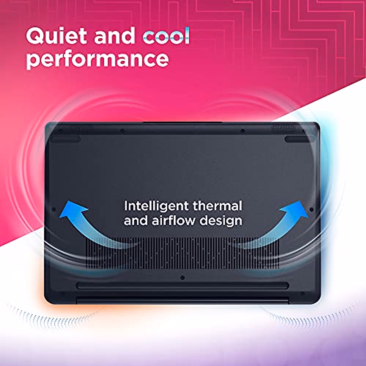 Lenovo IdeaPad 3 Laptop, 14.0" FHD Display, AMD Ryzen 5 5500U, 8GB RAM, 256GB Storage, AMD Radeon 7 Graphics, Windows 11 Home, Abyss Blue