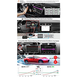 [10.1inch QLED Display] ATOTO S8 Ultra Plus in-Dash Video Receiver, Wireless Carplay & Android Auto,Dual Bluetooth w/aptX HD, VSV&LRV,Built-in 4G Cellular Modem,Gesture Operation,6GB+128GB,S8G2109UP-N