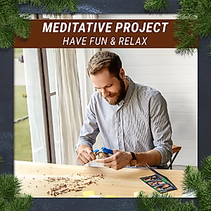 BeaverCraft, Wood Carving Kit Comfort Bird DIY - Complete Starter Whittling Knife Kit for Beginners Adults and Teens - Book Fun Project Carve Bird Hobby Whittling Knife - Learning Woodworking