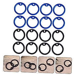 Name Tag Silencer 20Pcs Dog id Silencer pet Supplies pet Collar silencers Silicone Silencers Pet Mute Circle Mute Circles Dog Supplies for Tag Silicone Tag Silencer