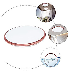 DOITOOL 1pc LED Ceiling Lamp Flush Mounted Ceiling Light LED Ceiling Light Crystal Ceiling Light LED Chandelier Decorative Lighting Device LED Chandelier Light Acrylic Rose Gold LED Lights