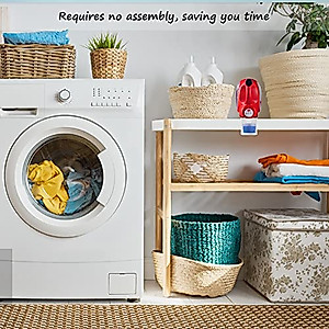 [2 Pack] Laundry Detergent Cup Holder, Laundry Detergent Drip Catcher to Keeps Room Tidy, No More Leaks or Mess, Laundry Soap Station Organizer Tray Catcher, Sturdy Laundry Room Dispenser Tool