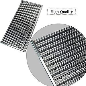 VICOOL 17" x 8 1/16" Emitter Grates for Tru-Infrared Charbroil Grills 463242515, 463367016, 463242516, 466242515, 466242615, 463243016, 463367516, 466242516, 466242616, 463346017, Stamped SUS