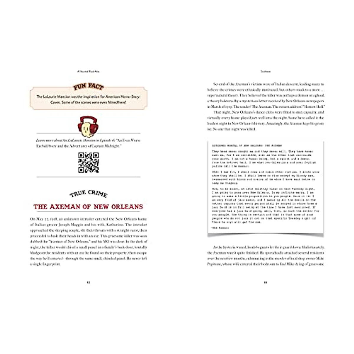 A Haunted Road Atlas: Sinister Stops, Dangerous Destinations, and True Crime Tales (Volume 1)