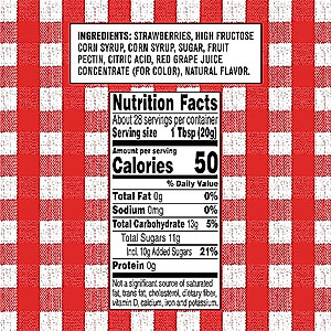 Smucker's Squeeze Strawberry Fruit Spread, 19.17 Fl Oz