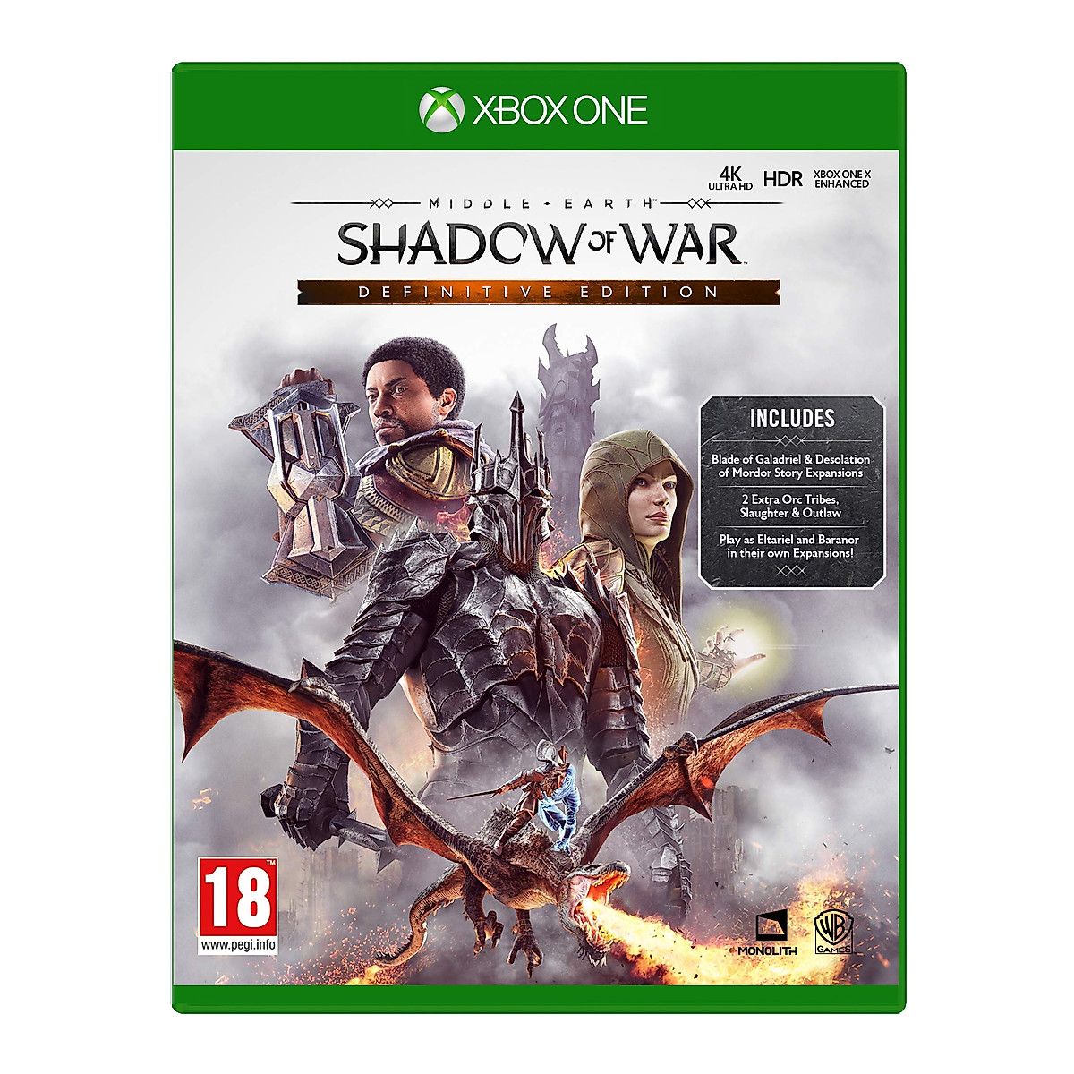 Middle Earth: Shadow of War Definitive Edition (xbox_one)