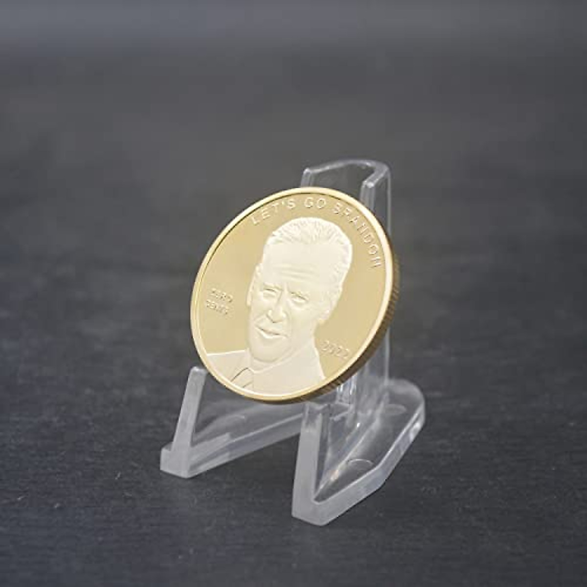 2022 Joe Biden Zero Cents Novelty Penny Coin - Let's GO Brandon FJB Coin