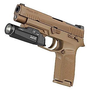 Streamlight 69464 TLR-9 Flex Low-Profile Rail-Mounted Tactical Light with CR123A Lithium Batteries, Black