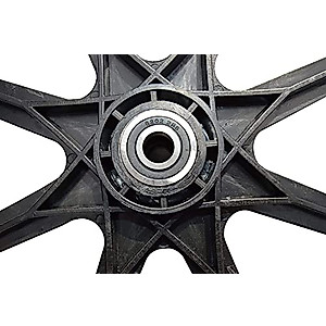 20 Inch Pneumatic Replacement Wheels for Rubbermaid Cart from Uline (2-Pack) (5/8" Axle Bearing)