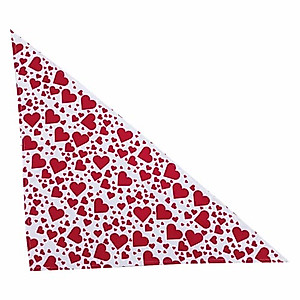AQIYI Valentine's Day Easter Dog Cat Bandana Triangle Reversible Pet Scarf Pet Bandana (6)