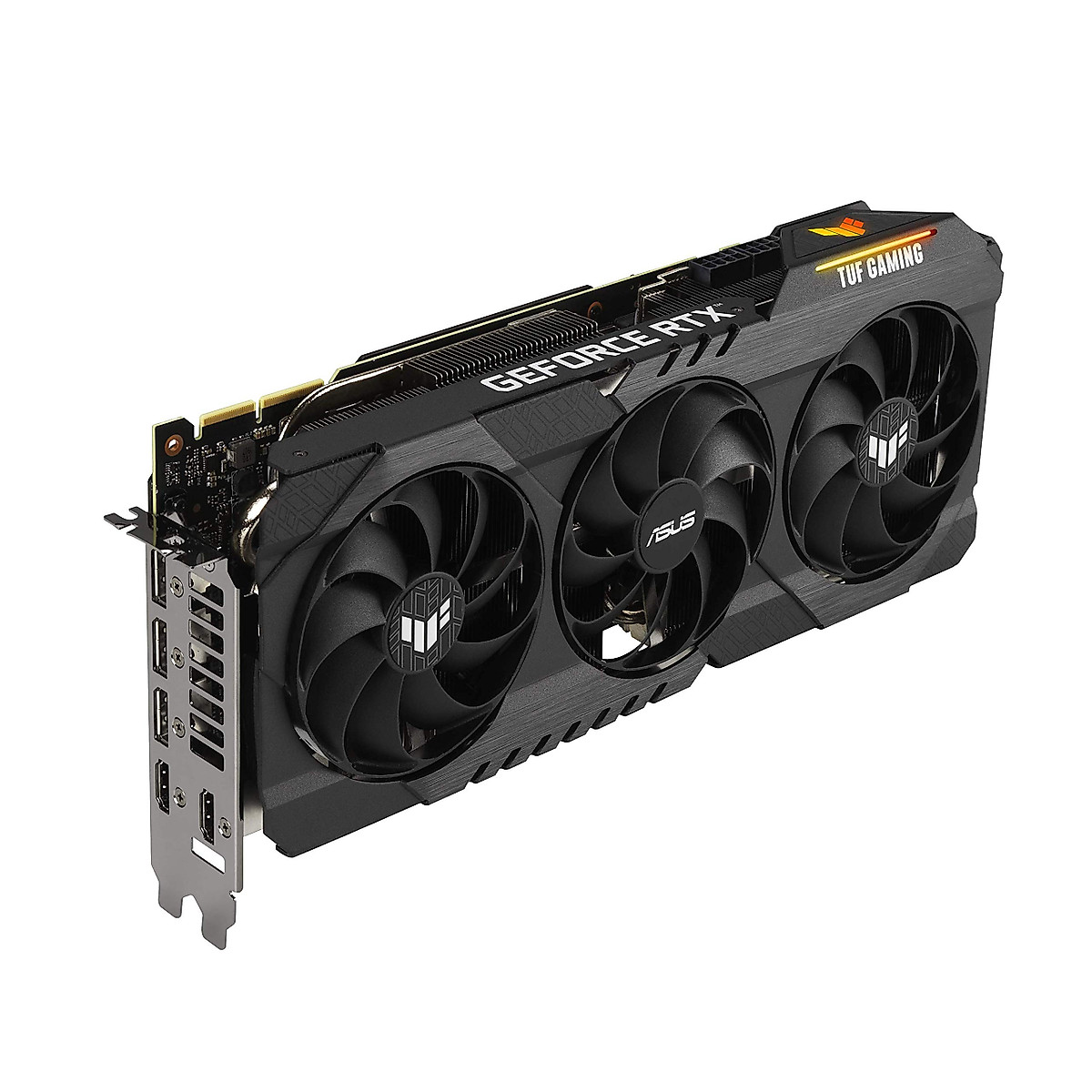ASUS TUF Gaming NVIDIA GeForce RTX 3090 OC Edition Graphics Card- PCIe 4.0, 24GB GDDR6X, HDMI 2.1, DisplayPort 1.4a, Dual Ball Fan Bearings (Renewed)