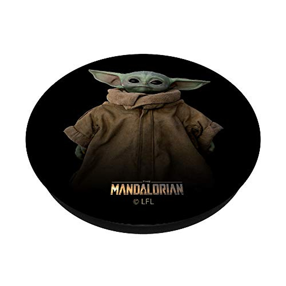 Star Wars The Mandalorian The Child Full Portrait PopSockets PopGrip: Swappable Grip for Phones & Tablets